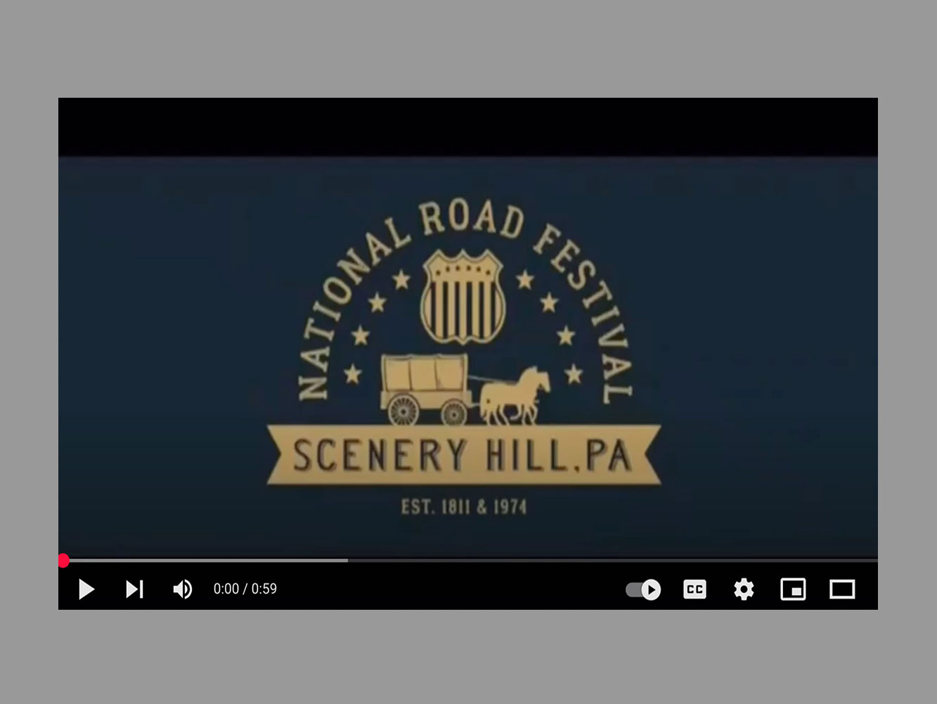 Scenery Hill National Road Festival | Aram Designs | Graphic Design Studio