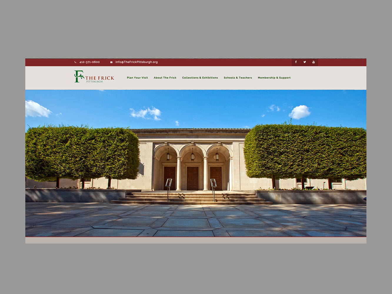 The Frick Art Museum - Aram Designs | Graphic Design Studio